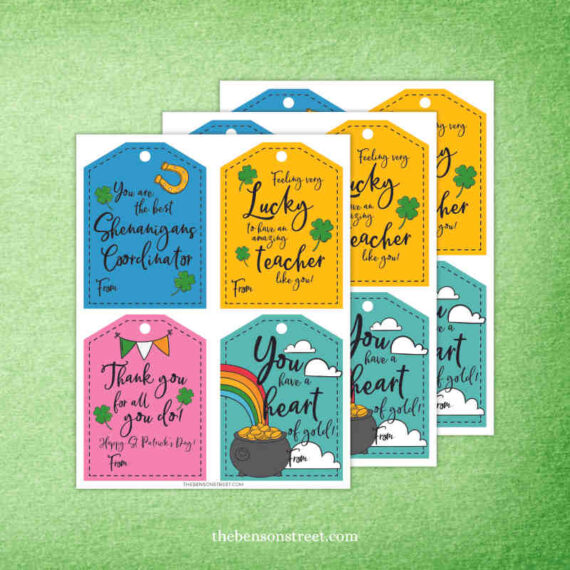 20 Easy St Patrick’s Day Teacher Appreciation Ideas for Classrooms