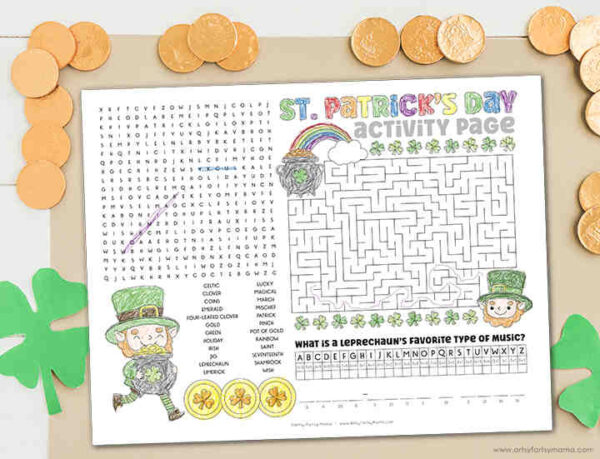 150+ St. Patrick’s Day Coloring Sheets Kids Will Love