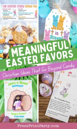 5 Meaningful Easter Favors for Church & Sunday School