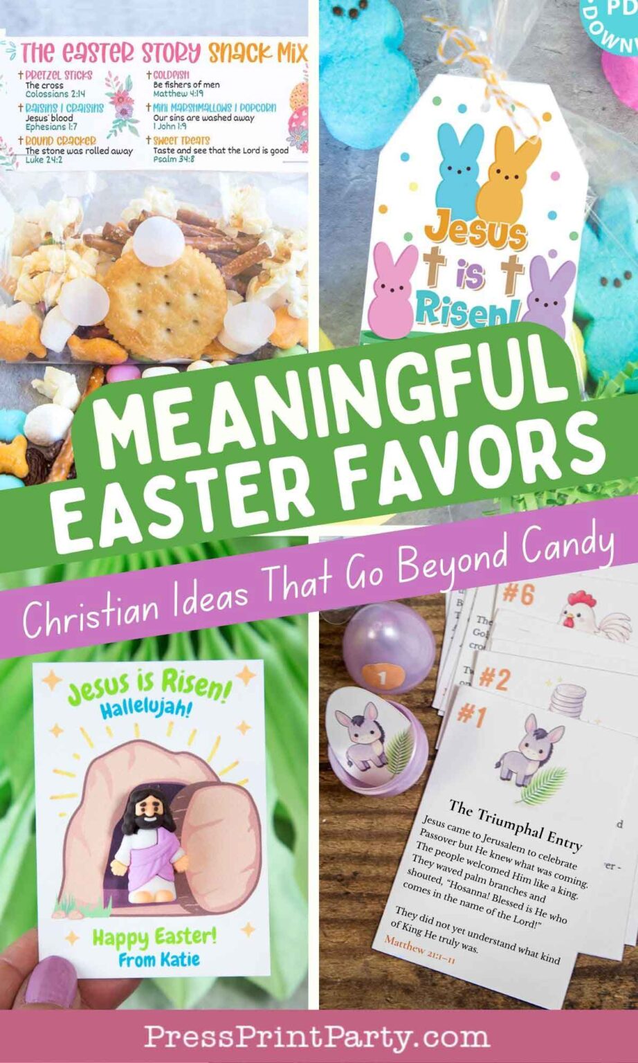 5 Meaningful Easter Favors for Church & Sunday School